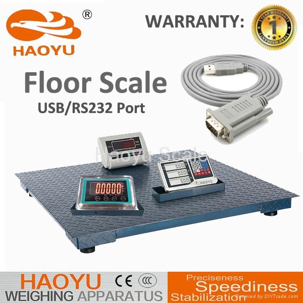 Electronic Floor Scale Digital Floor Scale Machine - 3T - Haoyu (China ...