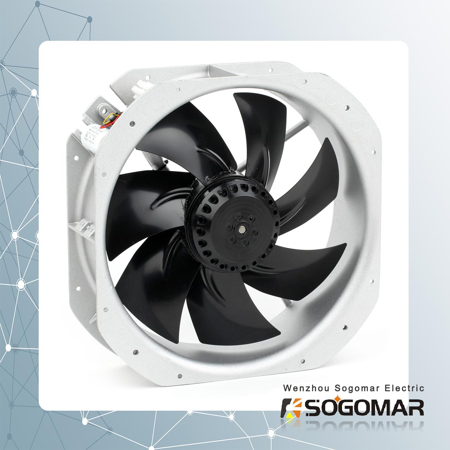 Axial Fan 280X280X80mm metal blades for cooling exhaust fan - SFM28082 - SOGOMAR and OEM (China ...