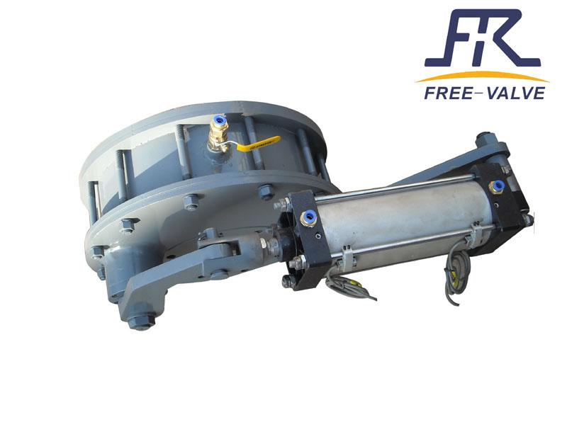 Pneumatic Ceramic Rotary Double Disc Gate Valve - FRZR644TC - FREE ...