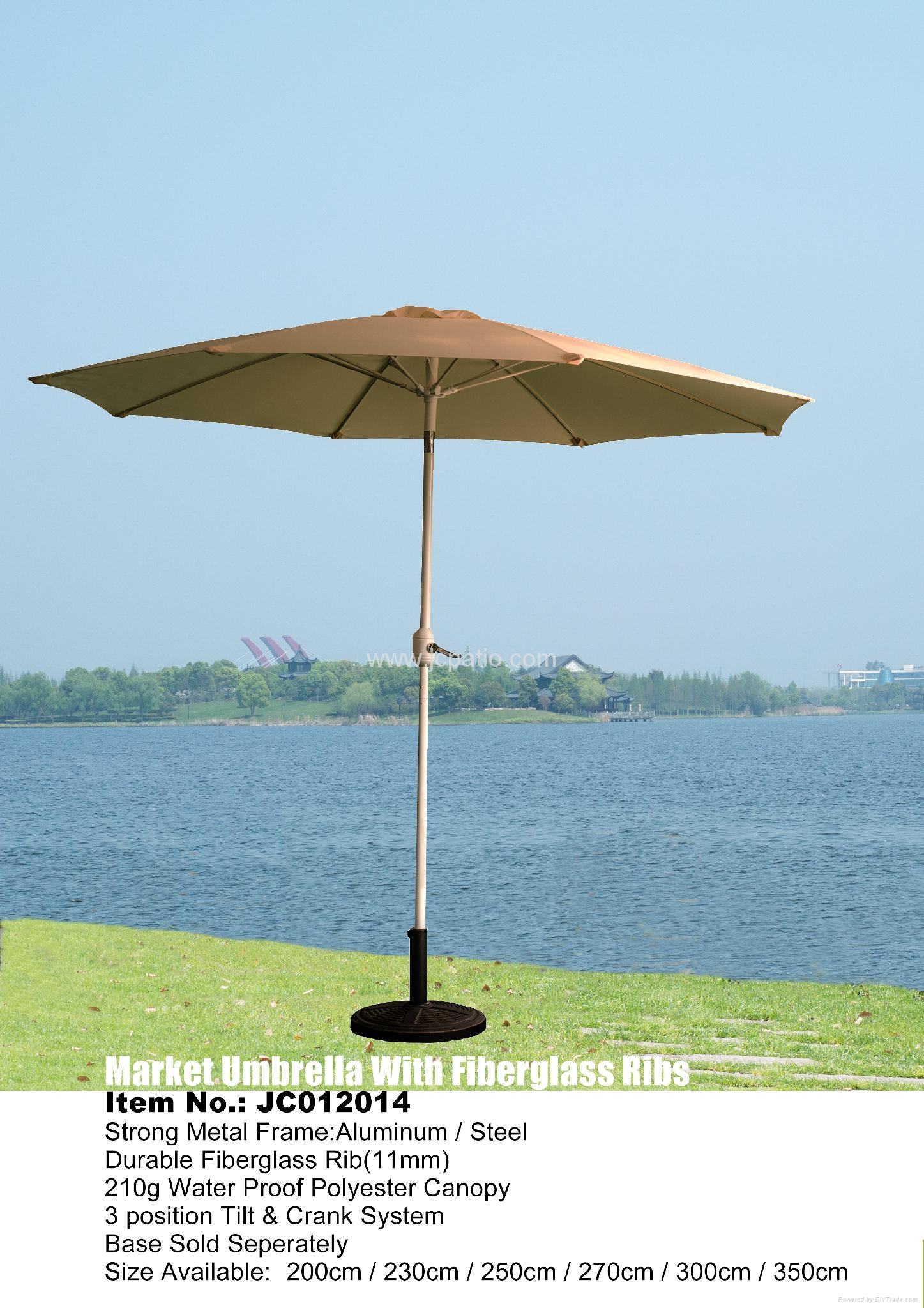 Fiberglass Rib umbrella - JC012014 - JC (China Manufacturer ...