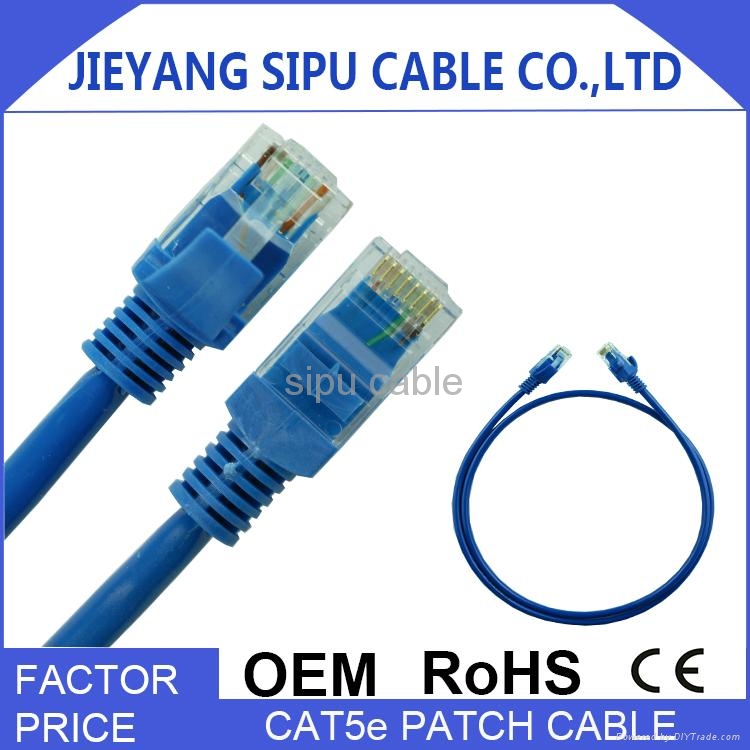 OEM utp cat5e patch cord 1m - sipu (China Manufacturer) - Communication ...