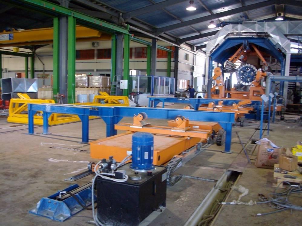 Continuous filament winding machine for fiberglass pipes - CFW-4000 ...