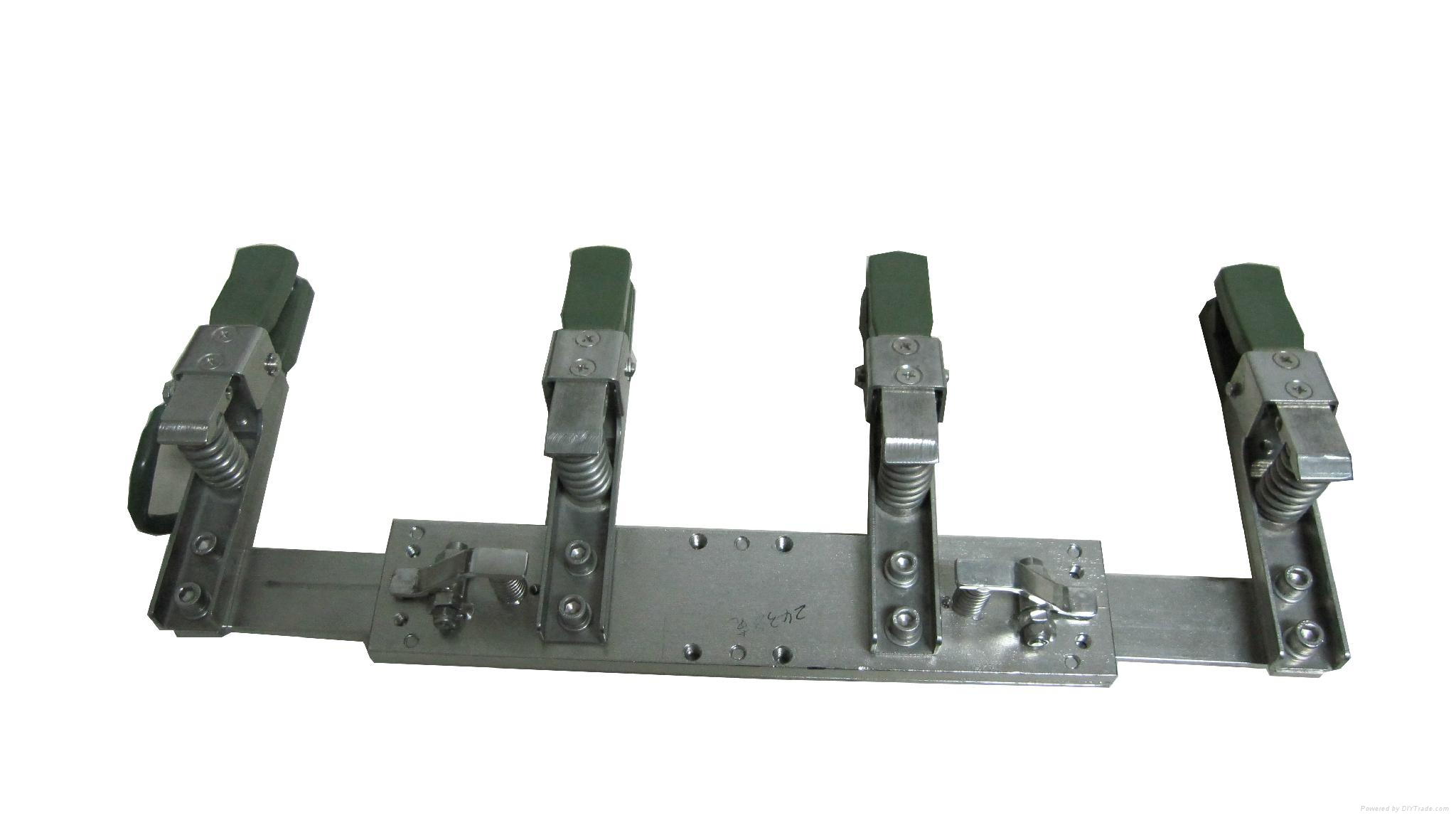 blank PCB plating VCP electroplating gripper hanging PCB production ...