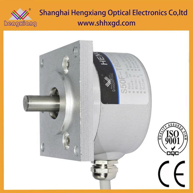 S50 solid shaft encoder with square flange - S50F - hengxiang (China ...