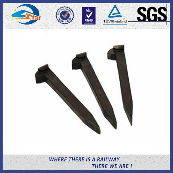 4.6 / 4.8 Grade Railroad Track Spikes / Railway Dog Spikes With Plain ...
