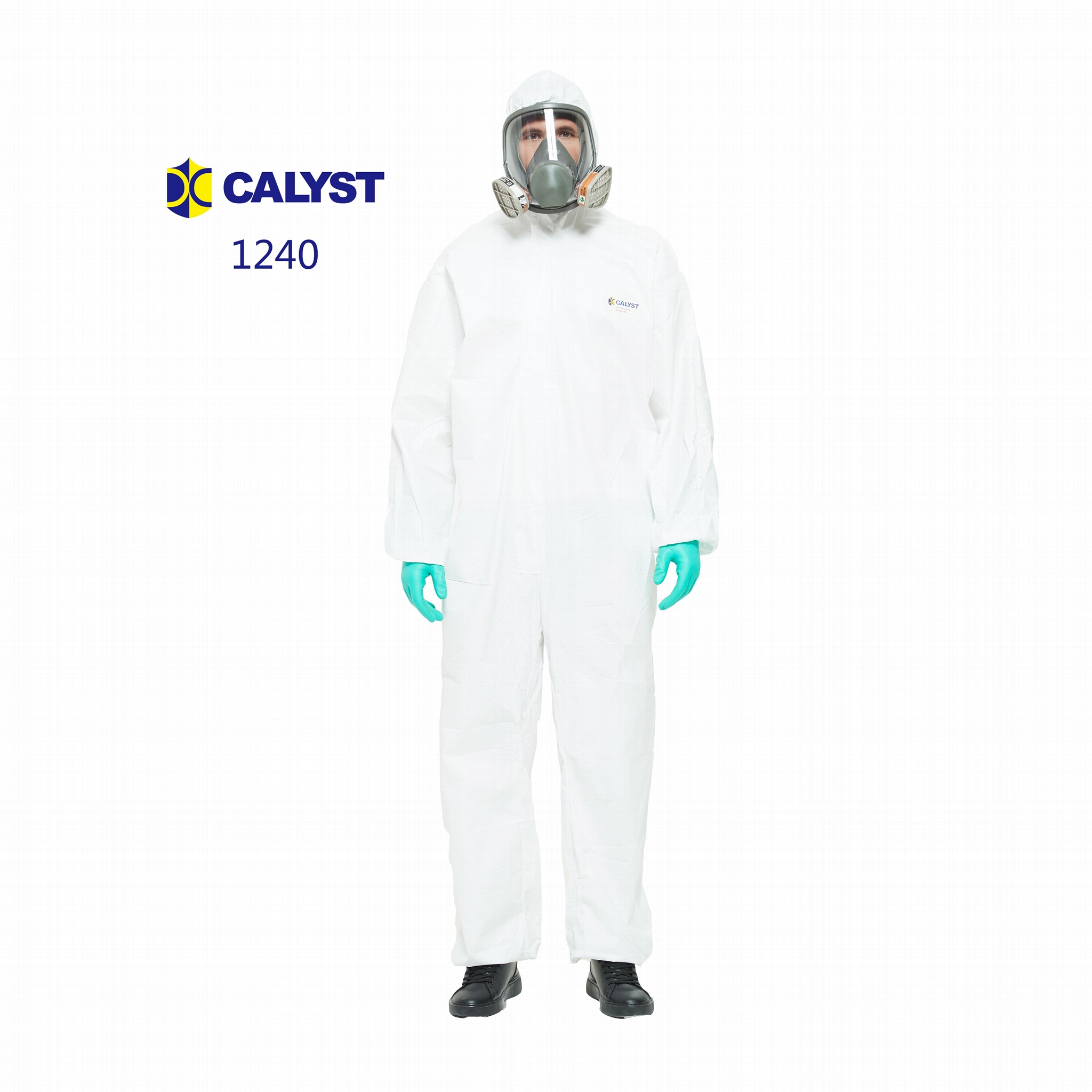 40gsm PE coverall - 1240 - calyst (China Manufacturer) - Safety ...