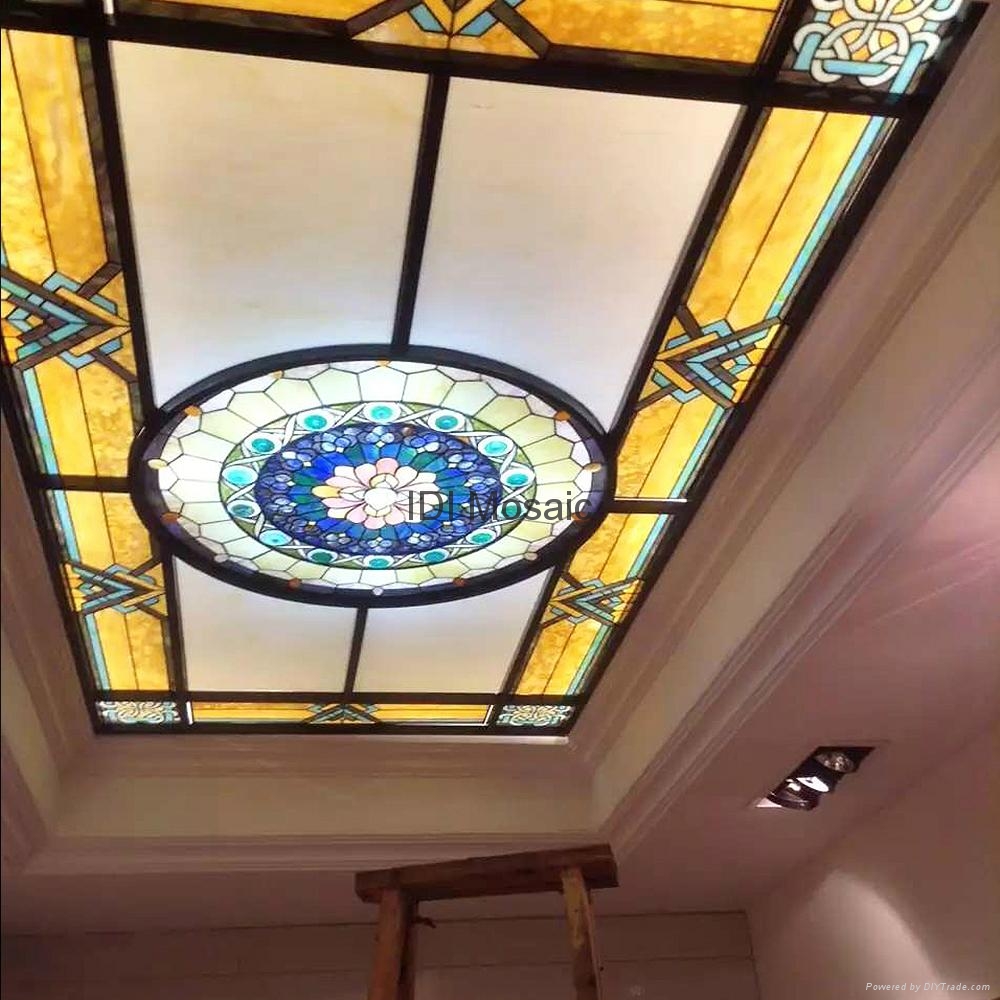 New interior home panels materials glass tile mosaic suspended art ...