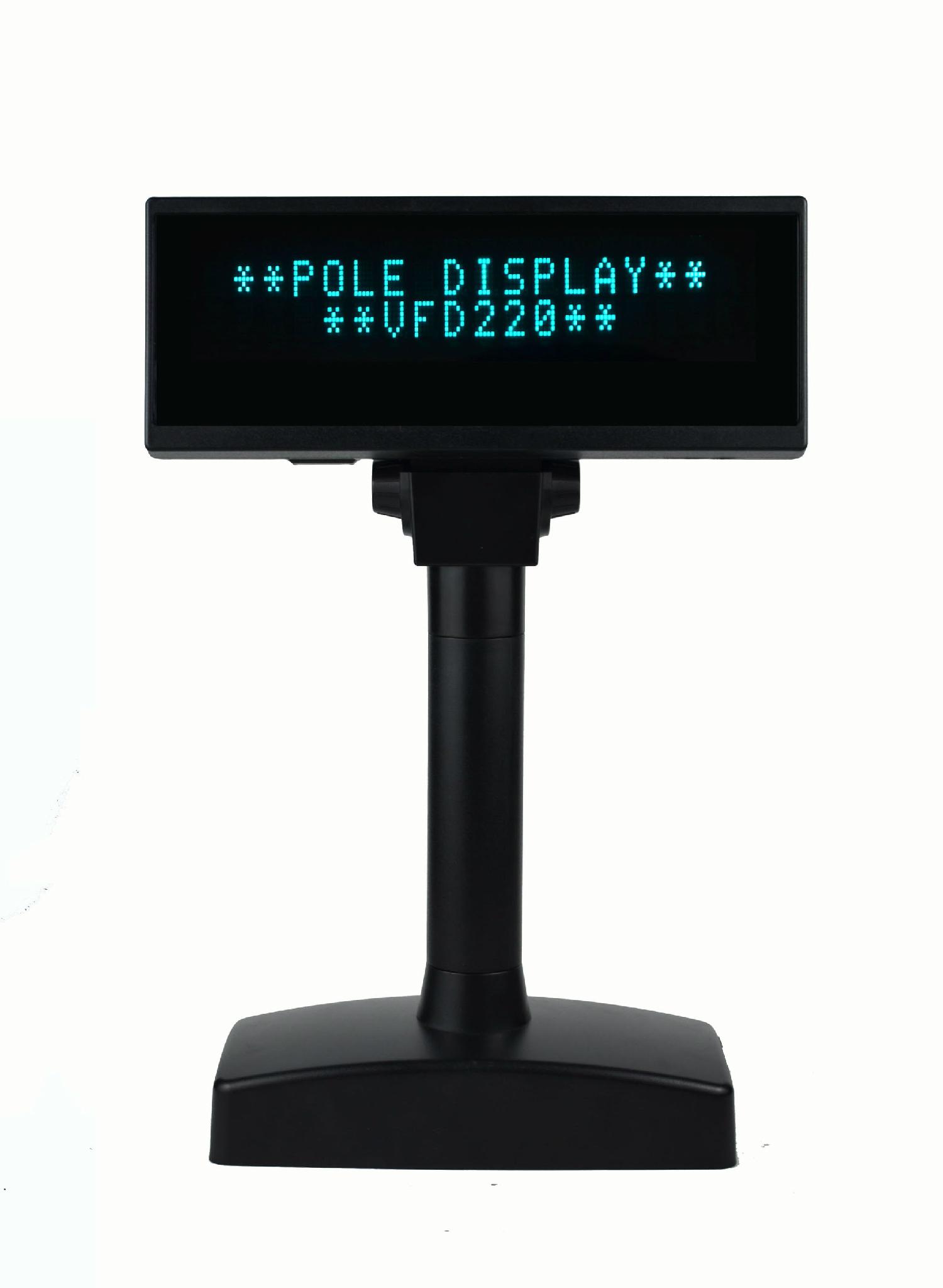 VFD220 2 Lines Customer Display（Serial/USB Interface） - metalogic ...