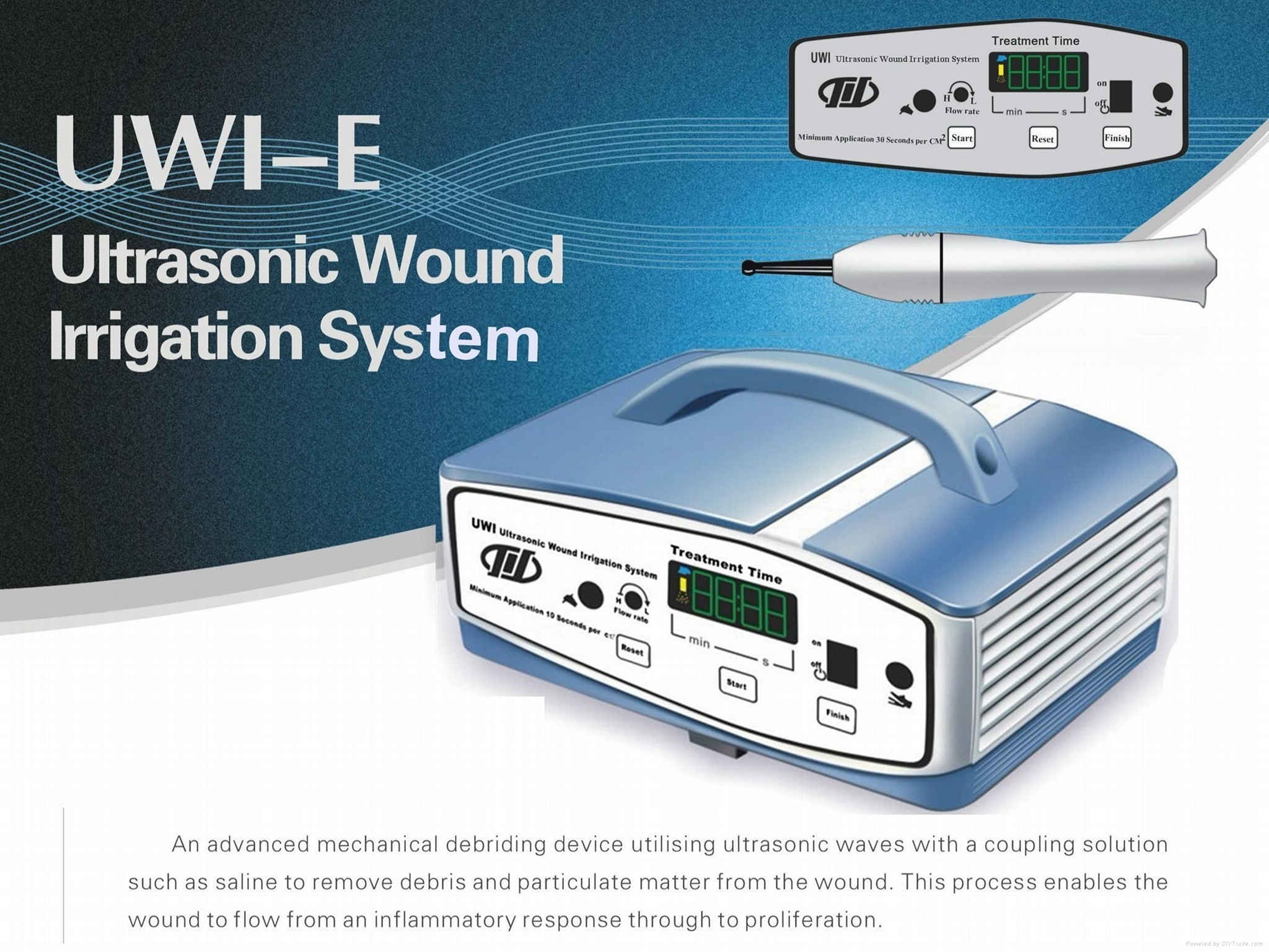 Ultrasonic Wound Therapy Machine (China Manufacturer) - Therapies ...
