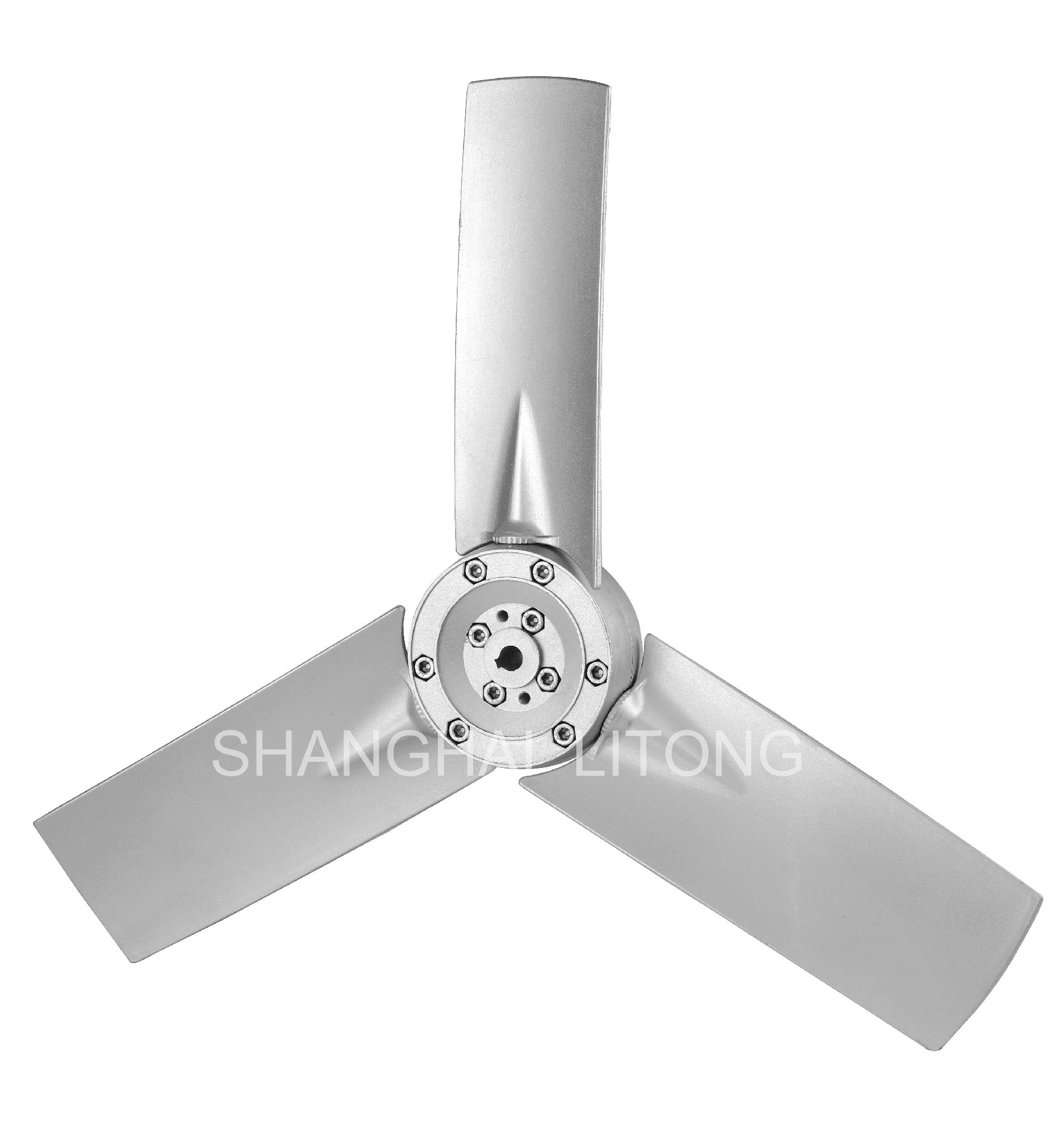 Single-sided 3 aluminum fan blades - Blade3 - LITONG (China ...