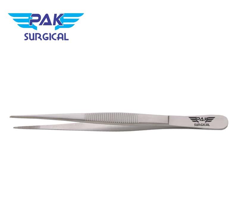 Dressing Fine Tissue Forceps STR 11.5cm - pak surgical (Pakistan ...