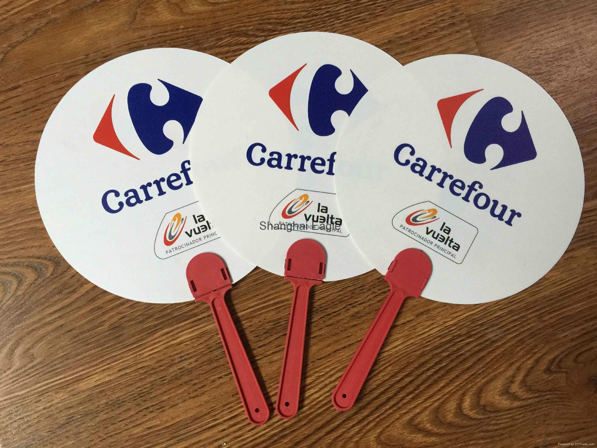 Advertising Promotional Gifts Cheap PP Fan - pp fans - Shanghai Eagle ...