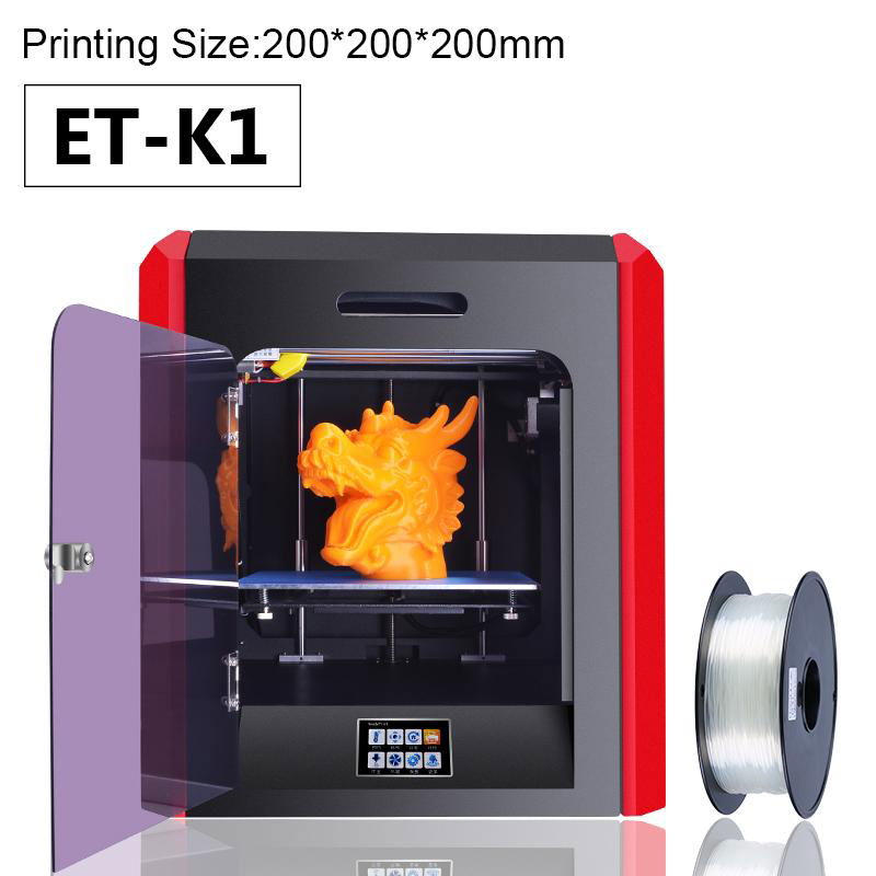 PLUG AND PLAY 3d Printer 200x200x200mm - ET-K1 - YITE (China ...