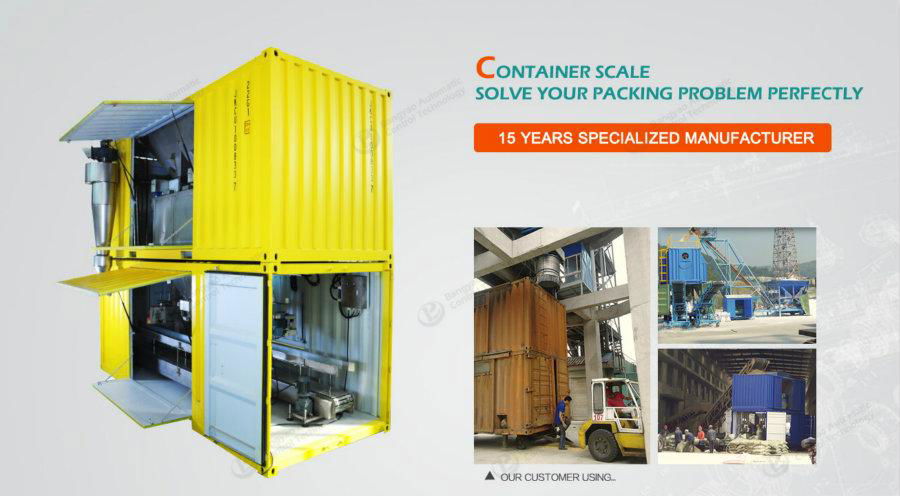 mobile container packing machine container filling packing machine ...