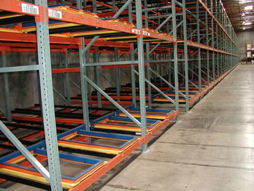 Customize push-back rack push-back shelving - LHZB (China Manufacturer ...