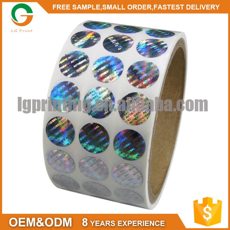 serial number laser silver logo label vinyl sticker in roll - LGI2 - LG ...