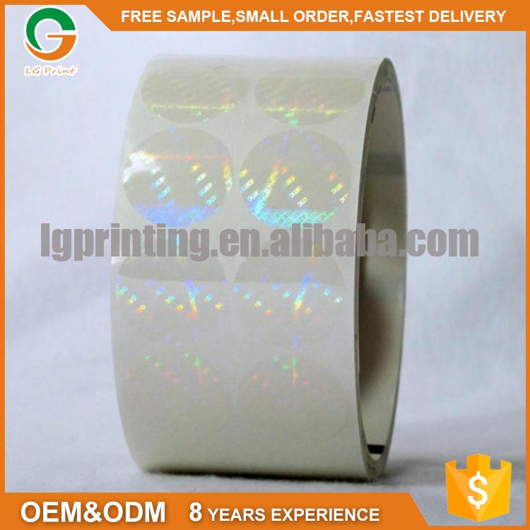 serial number laser silver logo label vinyl sticker in roll - LGI2 - LG ...