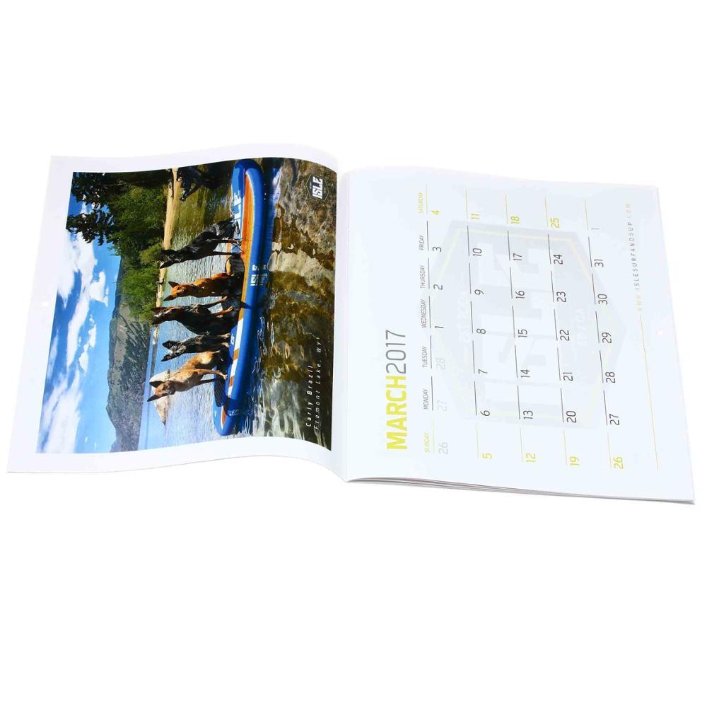 Most customers like custom 2017 offset printing wall calendar - QIN ...