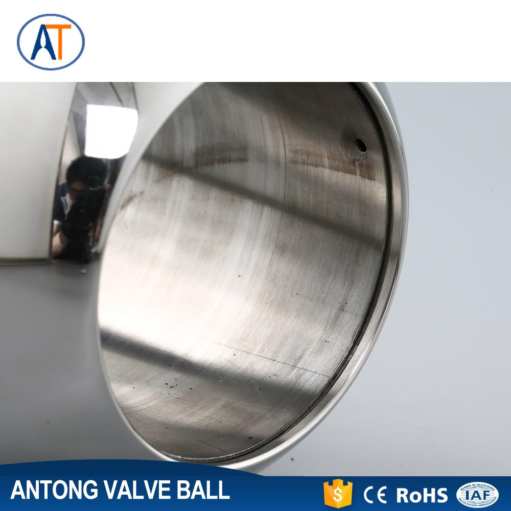China Supplier High Quality Hollow Valve Ball with diversion tube ...