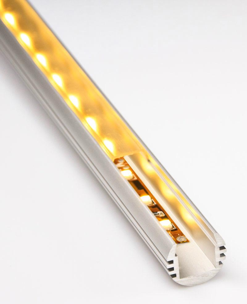 O shape suspended Aluminium Extrusion for LED strip - MS-P1818-0.5m ...