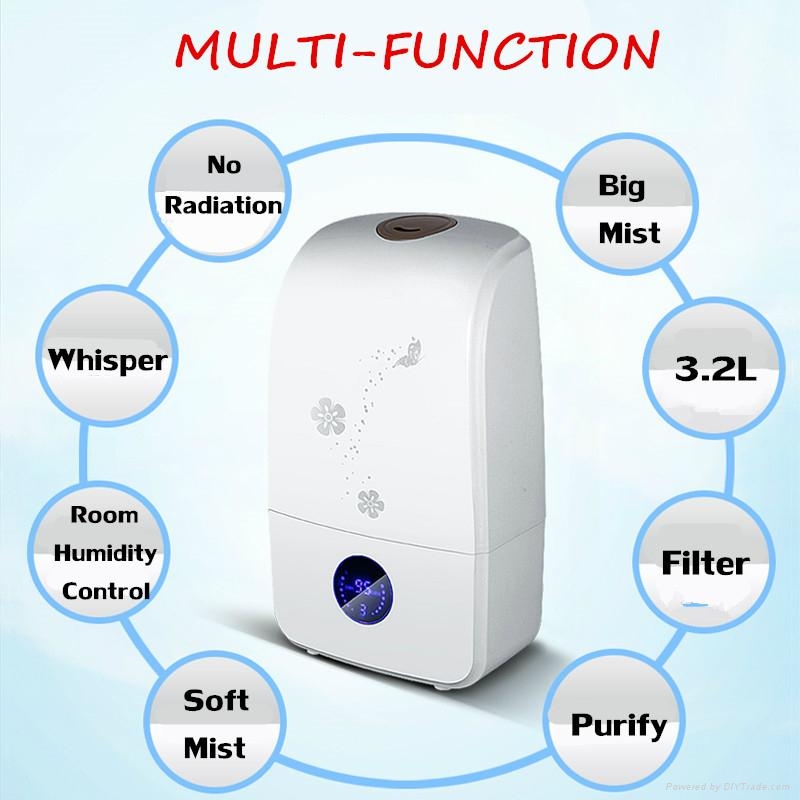 digital control ultrasonic humidifier - HD-1350B - AMQ (China ...