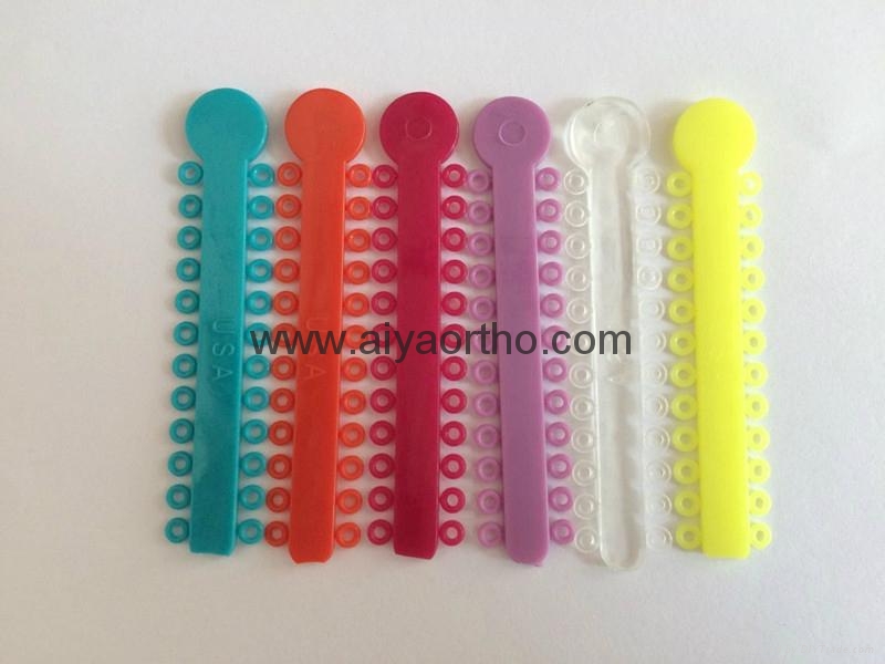 Dental Elastic Orthodontic Elastic Rubber bands orthodontic zoo pack ...