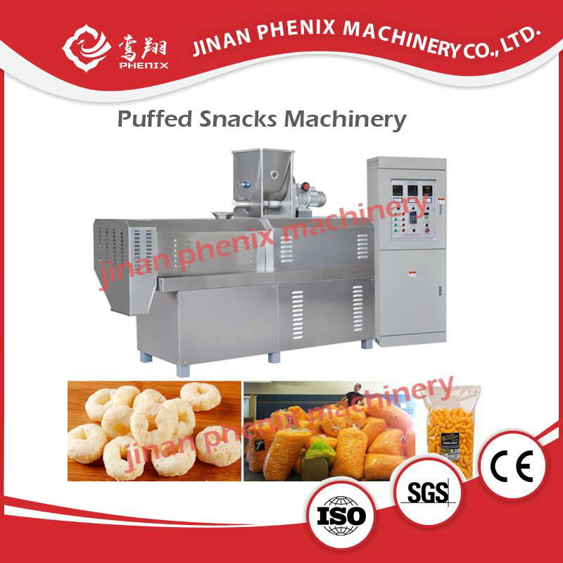 high quality puffed snack food extruder manufacturing machine - Phenix ...