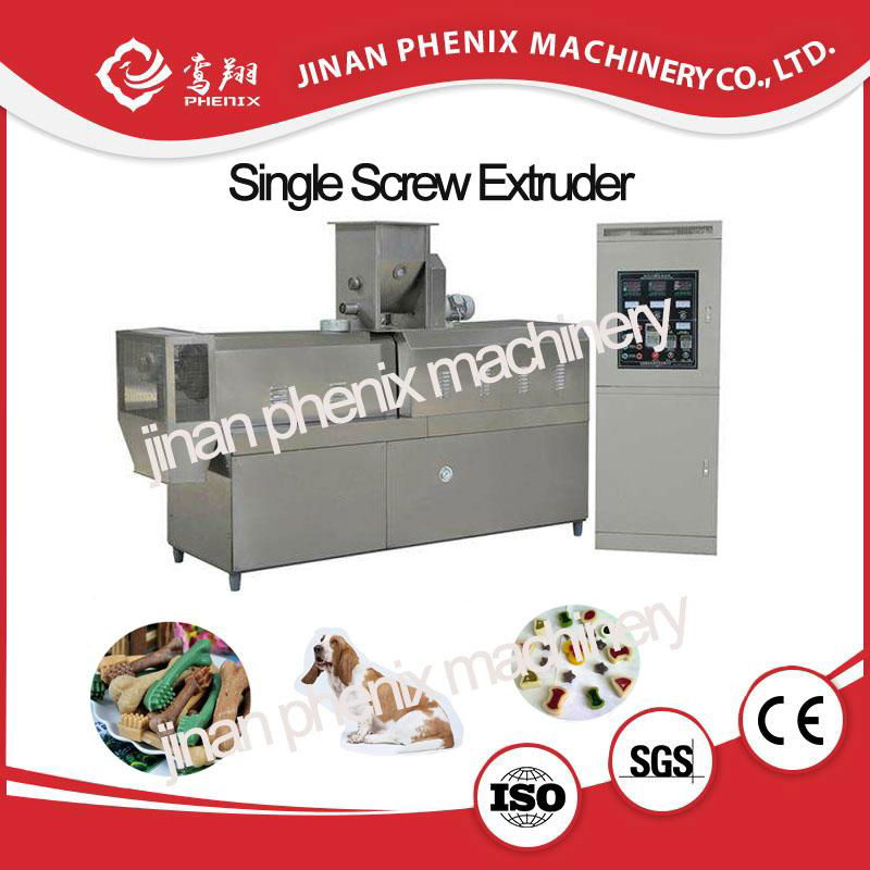 single screw extruder making machine for pet chews - pX65 - Phenix ...