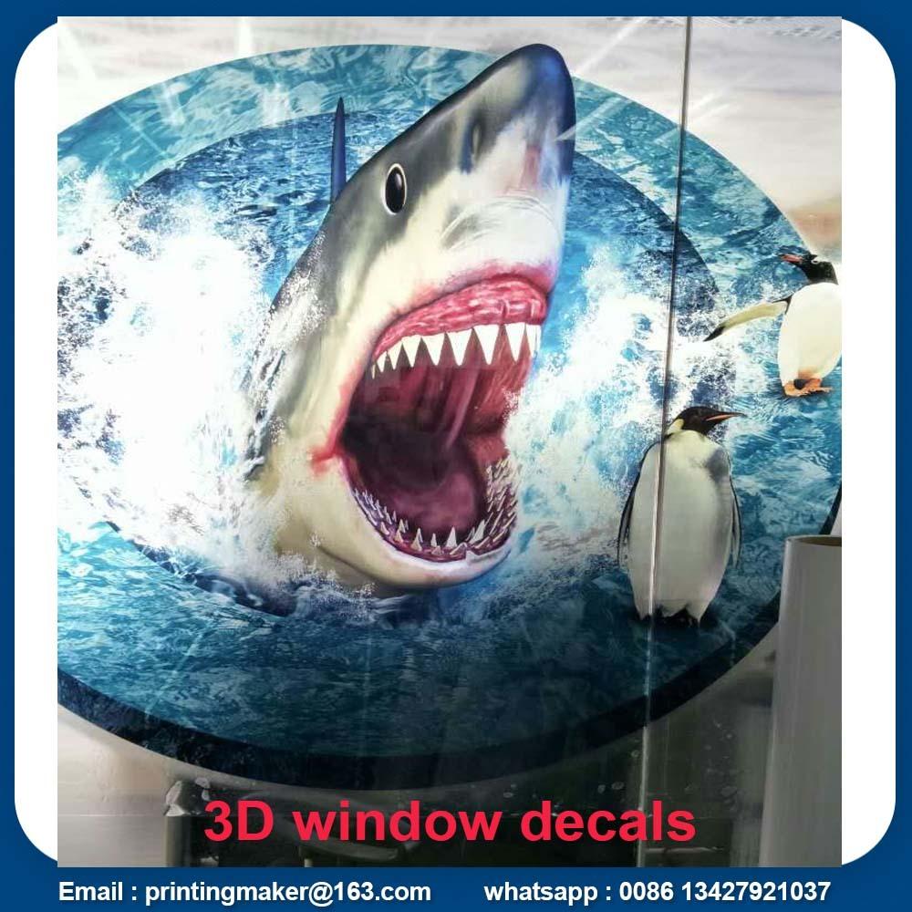 Custom 3D Glass Window Background Decals - GM-3D-05 (China Trading ...