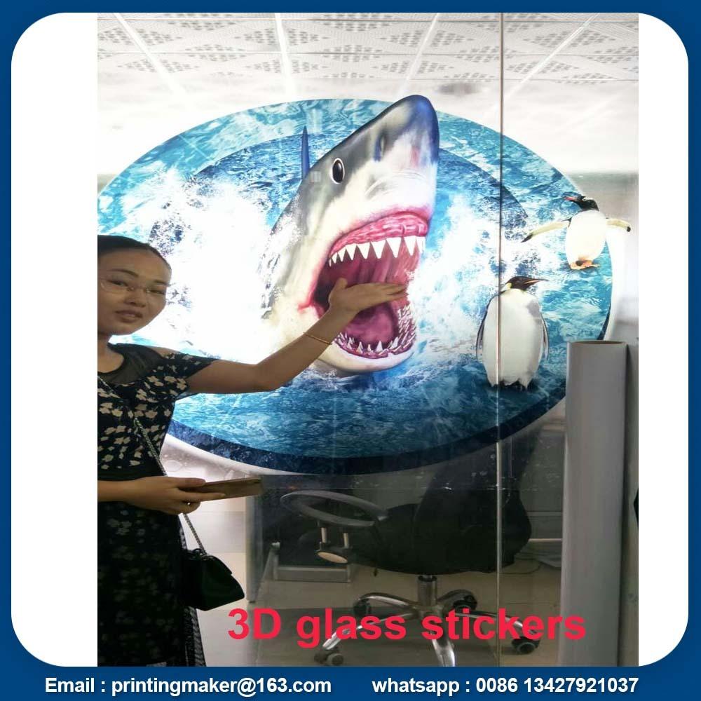 Custom 3D Glass Window Background Decals - GM-3D-05 (China Trading ...