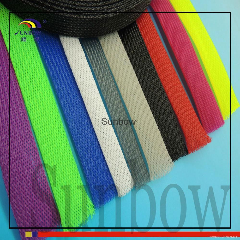 Expandable Polyester Braided Cable Sleeving - SB-PET-ES - SUNBOW (China ...