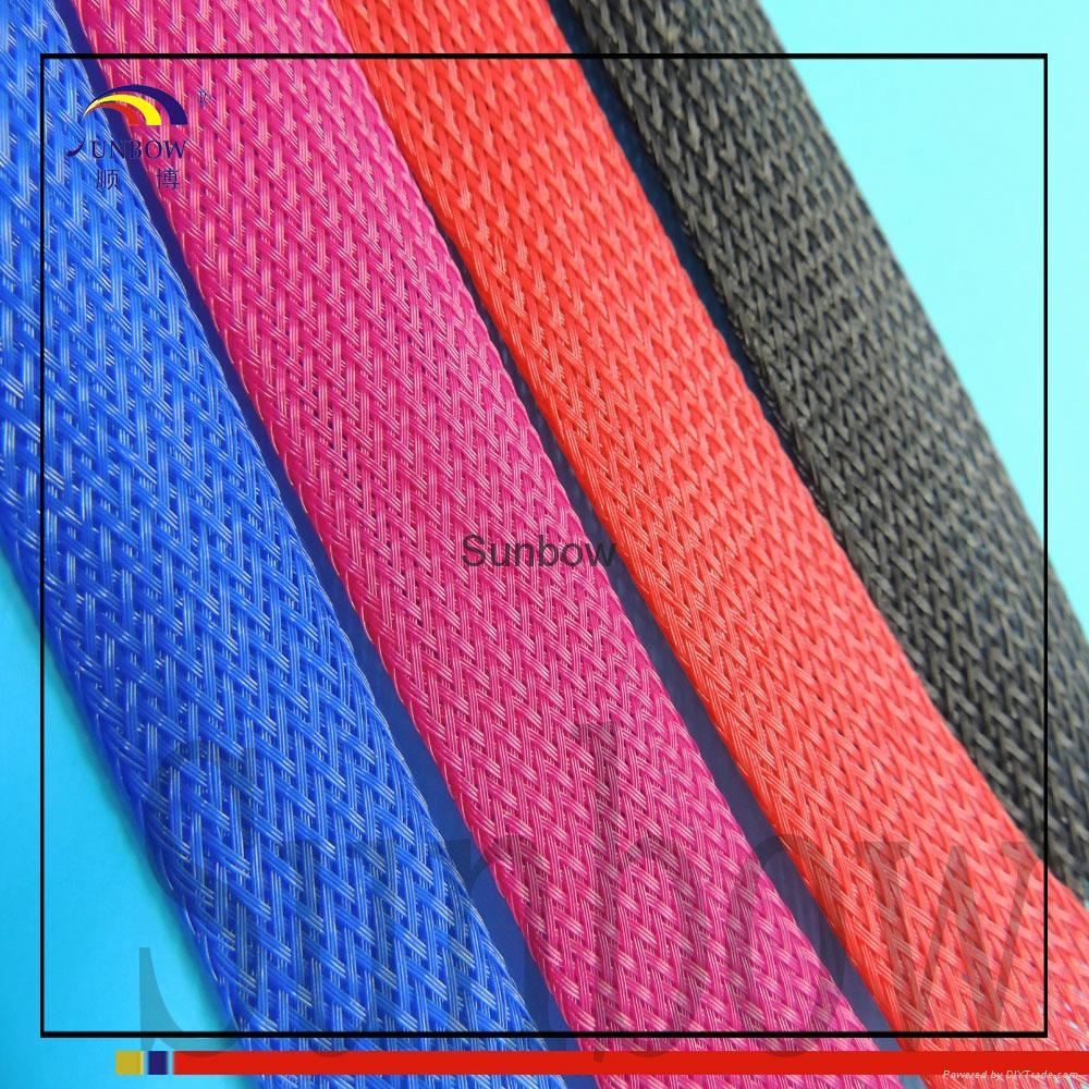 Expandable Polyester Braided Cable Sleeving - SB-PET-ES - SUNBOW (China ...