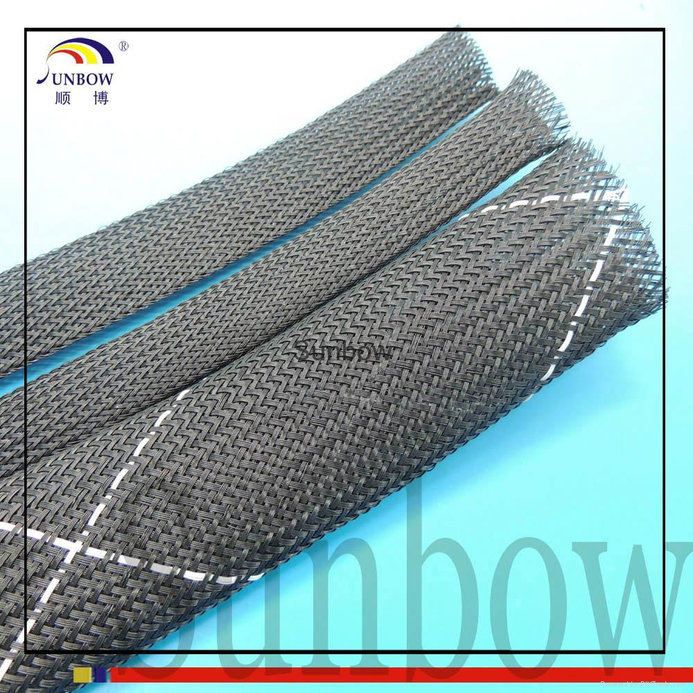 Expandable Polyester Braided Cable Sleeving - SB-PET-ES - SUNBOW (China ...