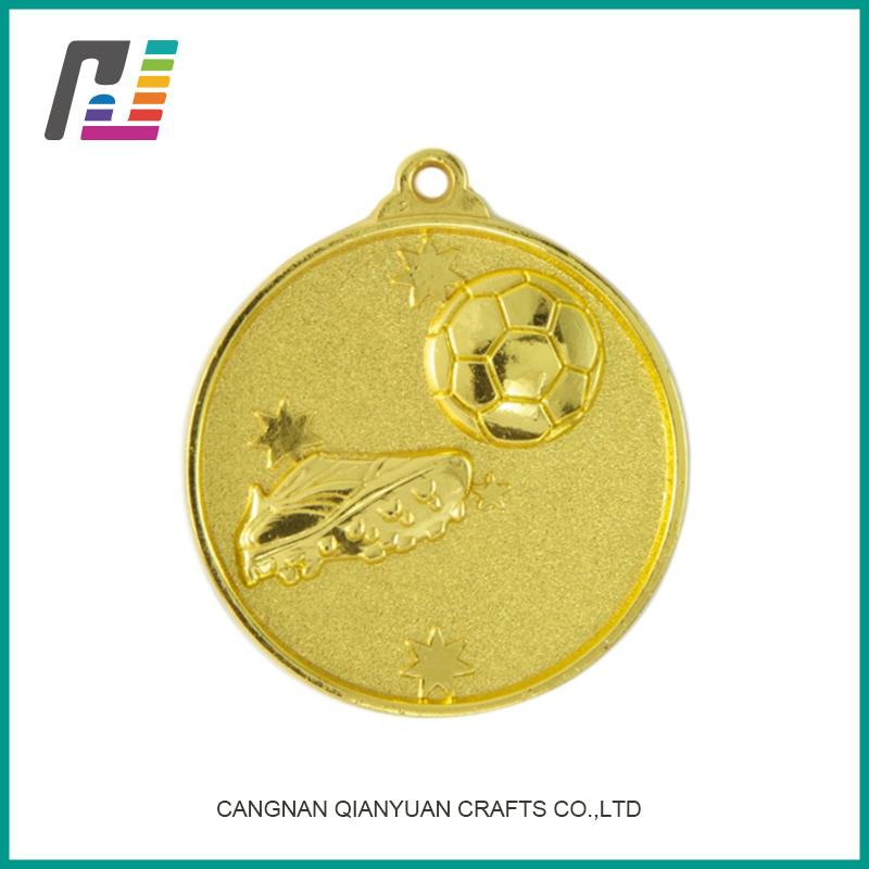 Custom Awards Embossed Zinc Die Cast Metal Soccer Medal - QY04 ...