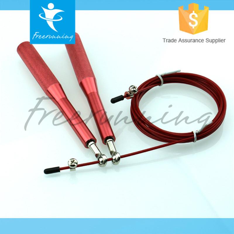 Adjustable Aluminum Handle Speed Exercise Jump Rope With Bag ...