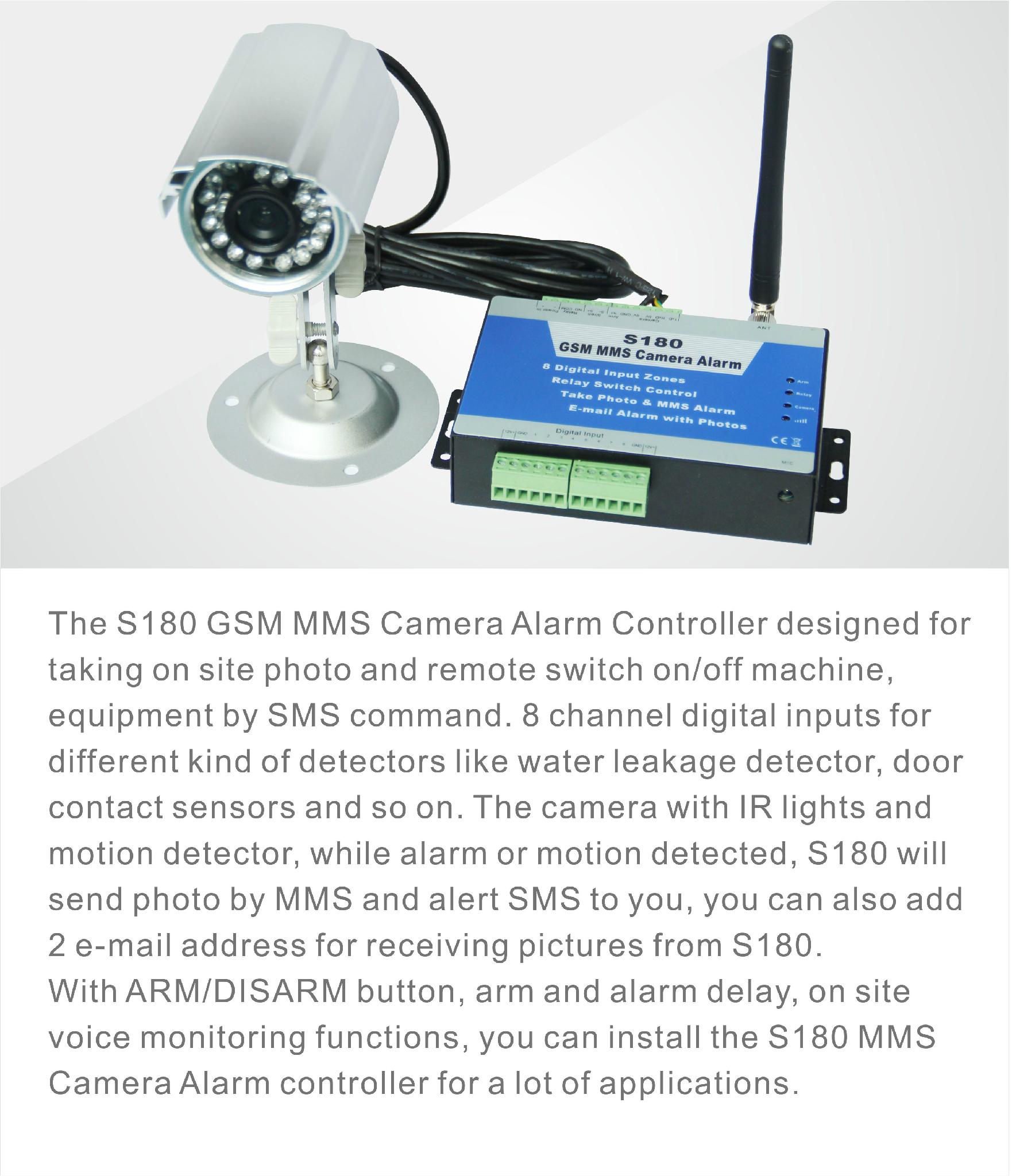 GSM MMS Camera Alarm Controller - S180 - King Pigeon (China ...