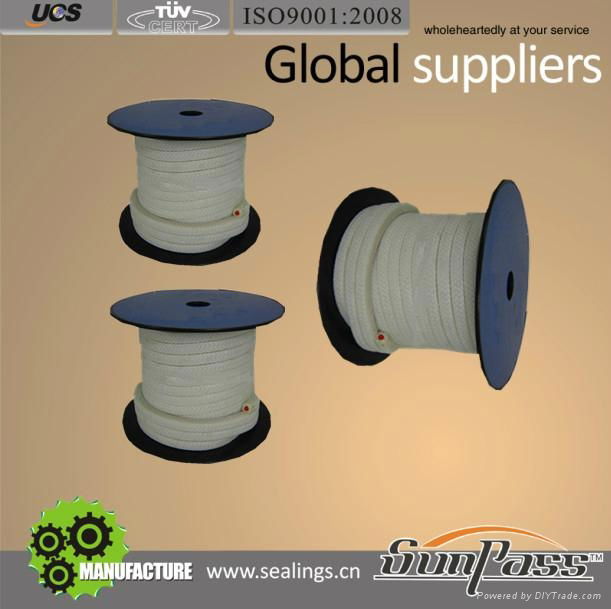 Seal Teflon Gland Packing with Silicon Core - 6000SC - Tenglong (China ...