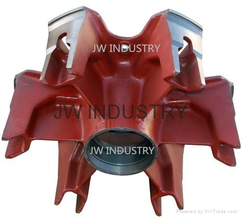 Spider wheel Hubs BPW trailer 24T/28T/32T - JW (China Manufacturer ...