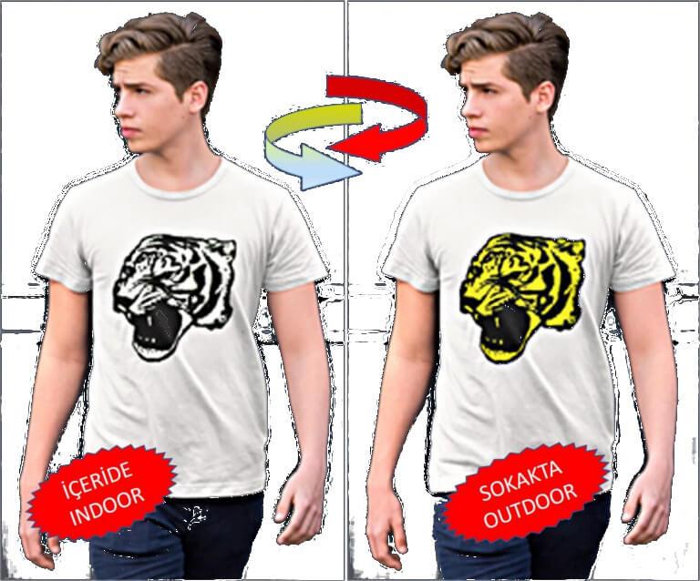 Lion Color changing T-Shirt - TBB0014 - Conbello (Turkey Manufacturer ...