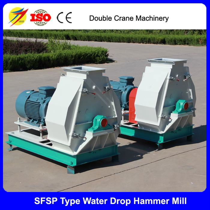 Homemade hammer mill chicken food processing machine - SFSP 56*40 ...