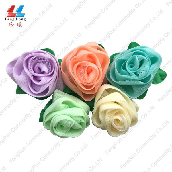 Rose Flower Bathroom Sponge - LINGLONG-002 (China Trading Company ...