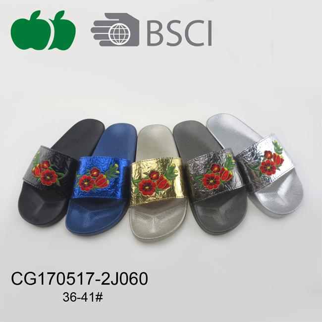 Fashion Design Summer Women Plastic Slipper (China Trading Company ...