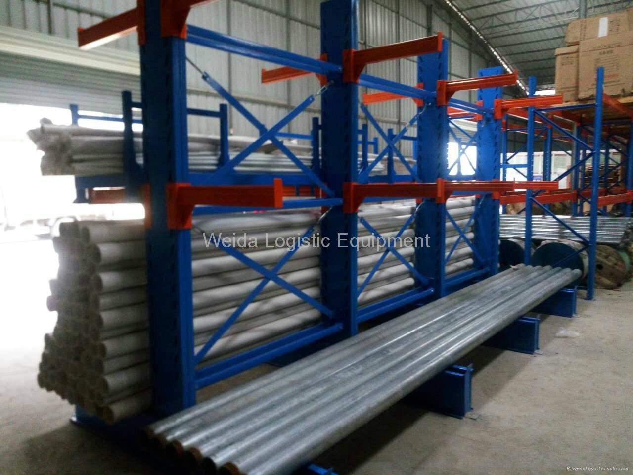 Heavy Duty Adjustable Warehouse Storage Cantilever Racks - Weida (China ...