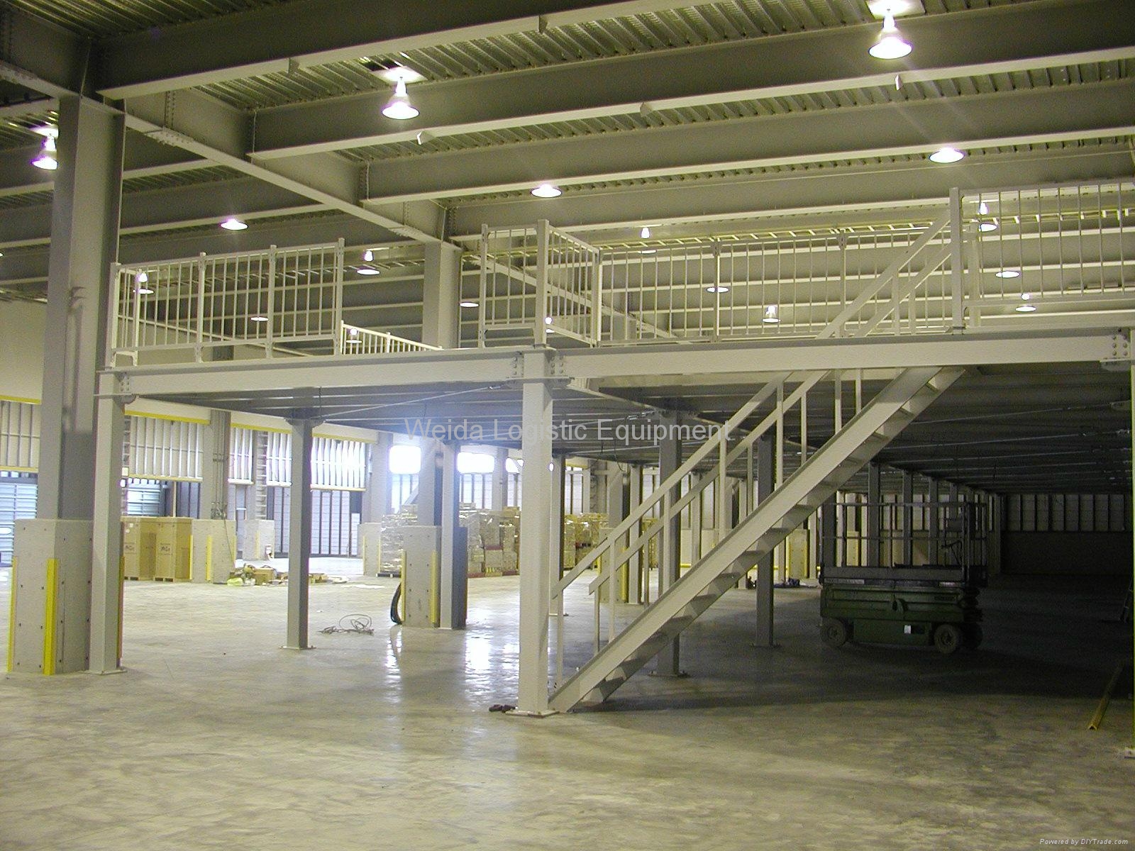 Industrial Warehouse Storage Raised Steel Structure Platform - Weida ...