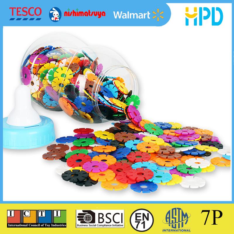 Snowflakes Connect Interlocking Plastic Puzzle Blocks Games - 43F720 ...