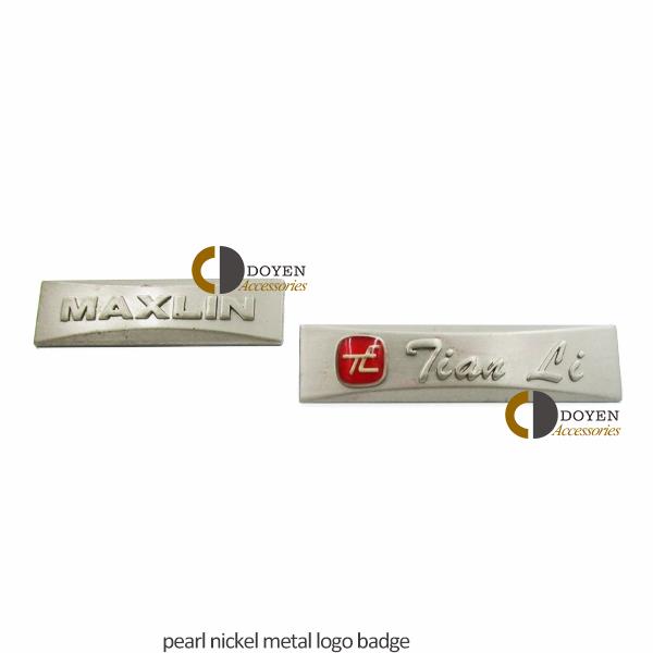 custom made metal logo charms handbags 3d metal logo badge - L-13 - OEM ...