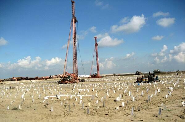 Soft soil foundation reinforcement,construction for foundation ...