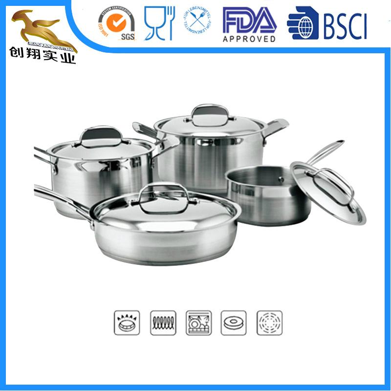 18/10 Stainless Steel Cookware sets - QQS-16090-D - OEM (China ...