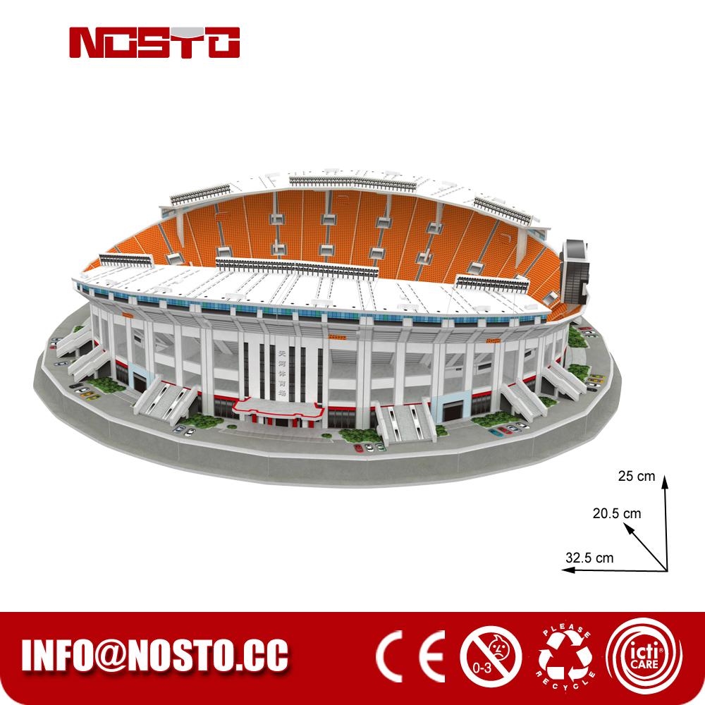 3D puzzle stadium construction kits football stadium model - 3d puzzle ...