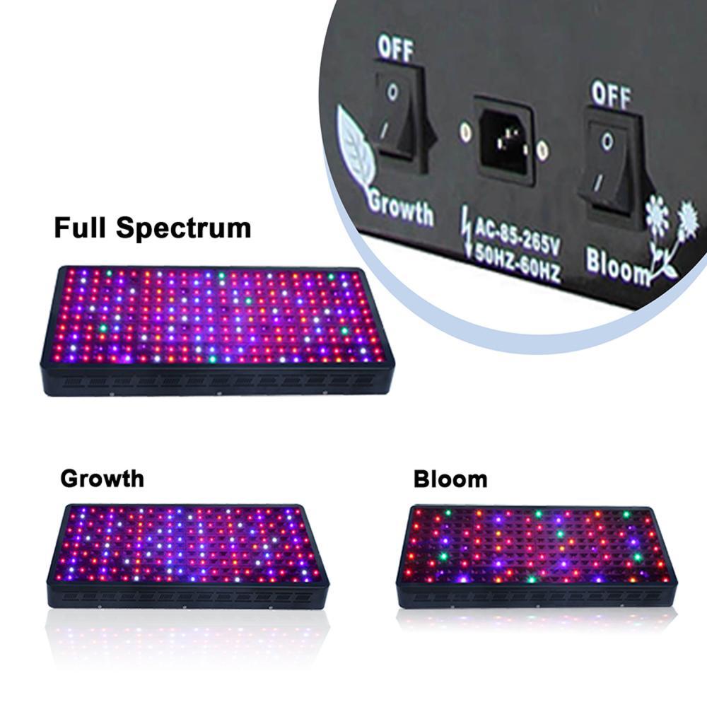 Full spectrum veg/bloom switch led grow light 1200W - MX-Gaea-003 ...